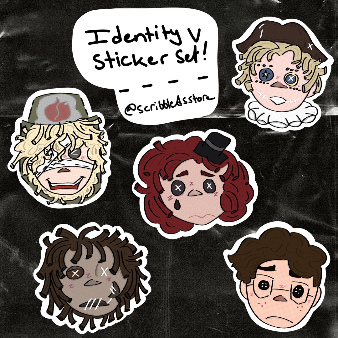 Waterproof Identity V Sticker Set - Etsy