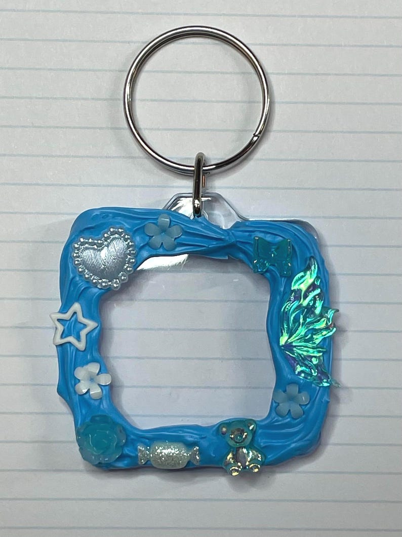 Decoden Character Frame Keychains! - Etsy