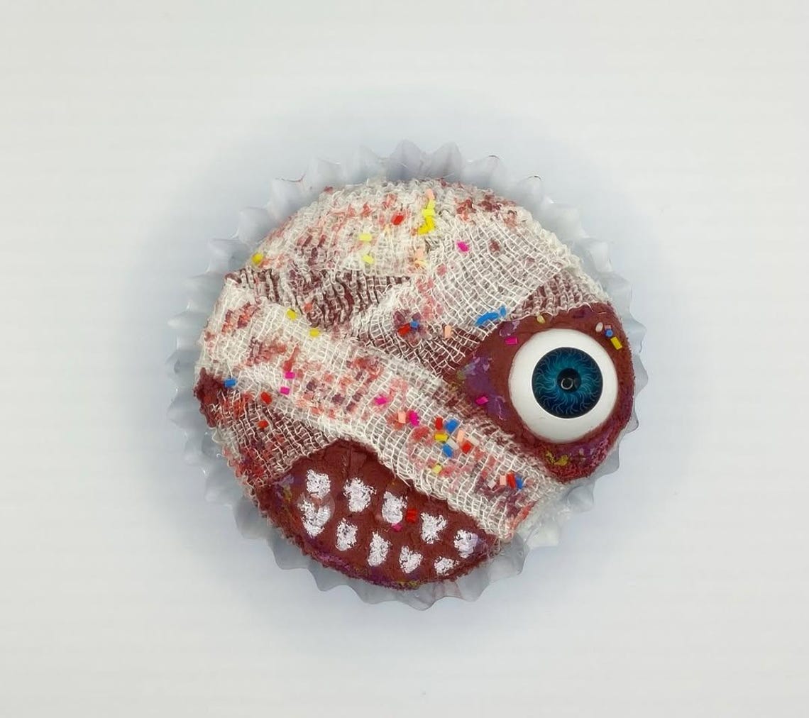 Curly Crash Cupcake Sculpture! - Etsy