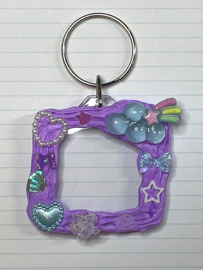 Decoden Character Frame Keychains! - Etsy