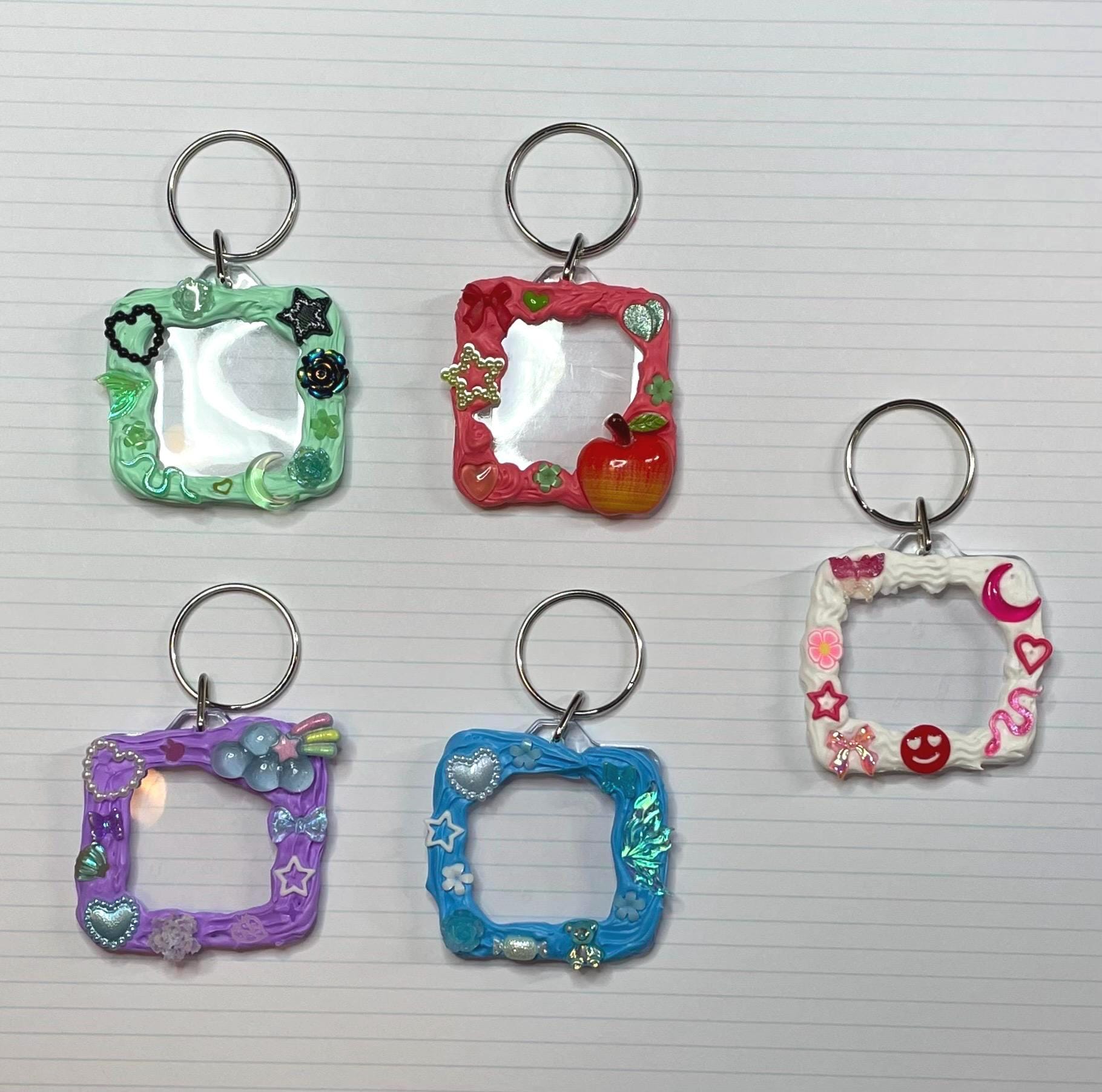 Decoden Character Frame Keychains! - Etsy