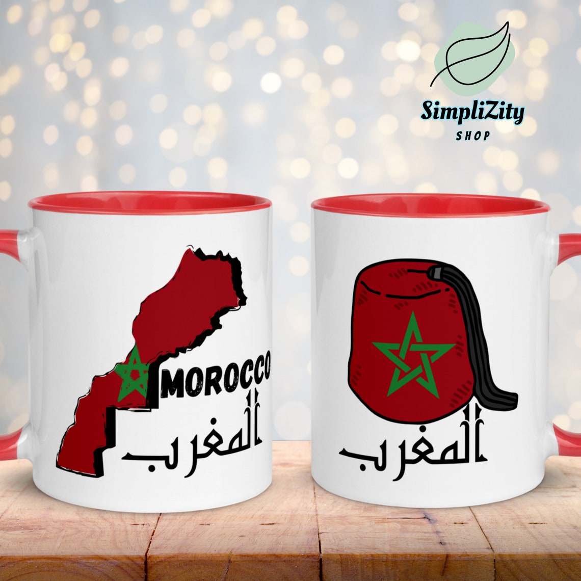 Country Coffee Mug MOROCCO Maghrib Arabic Middle East Gift | Etsy