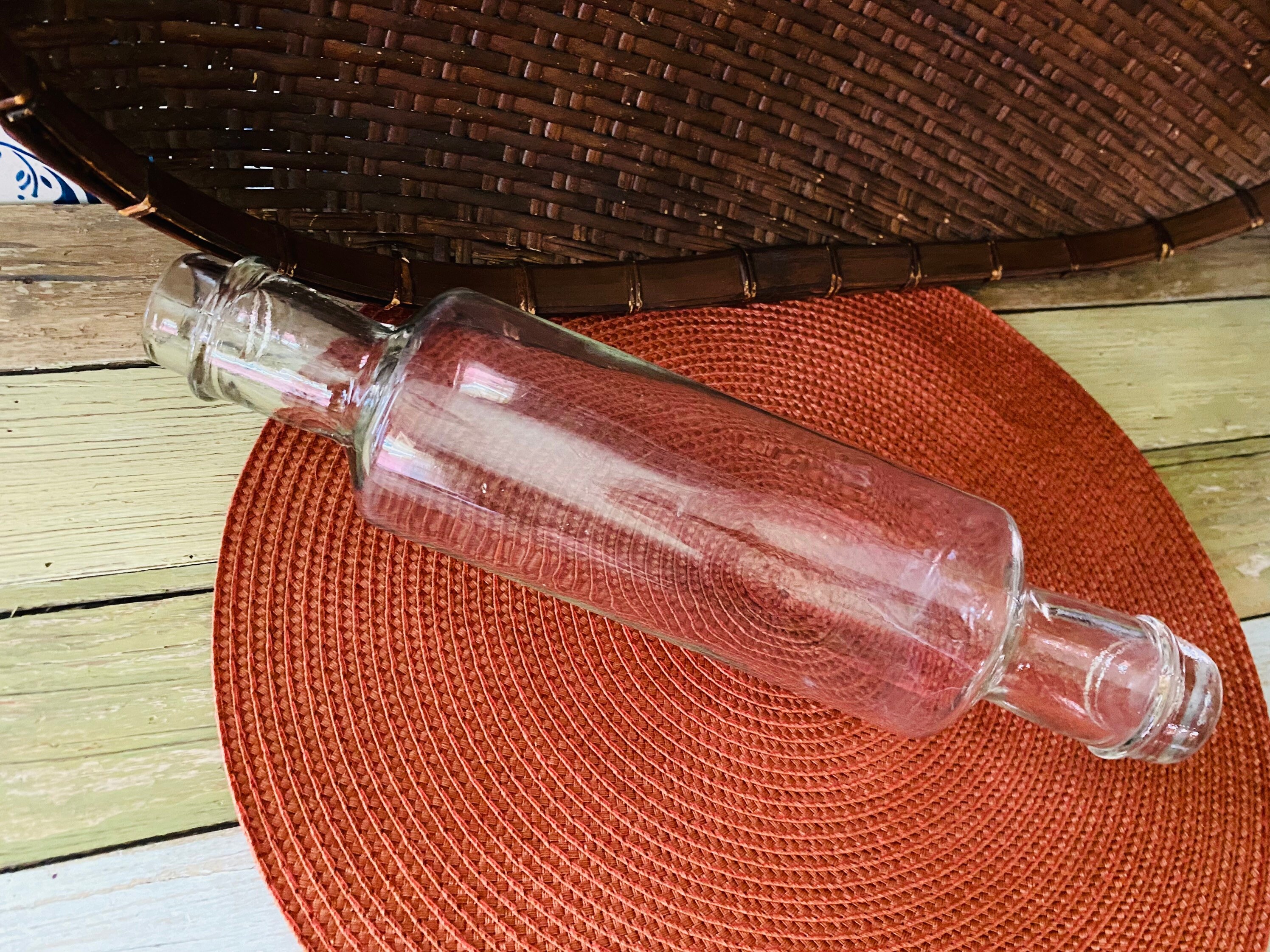 Antique Corked Glass Rolling Pin 30-40s - Etsy