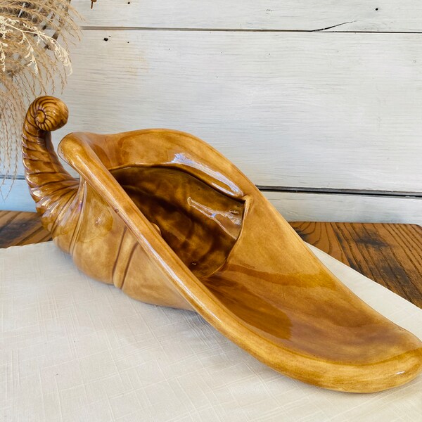 Ceramic Cornucopia - Etsy