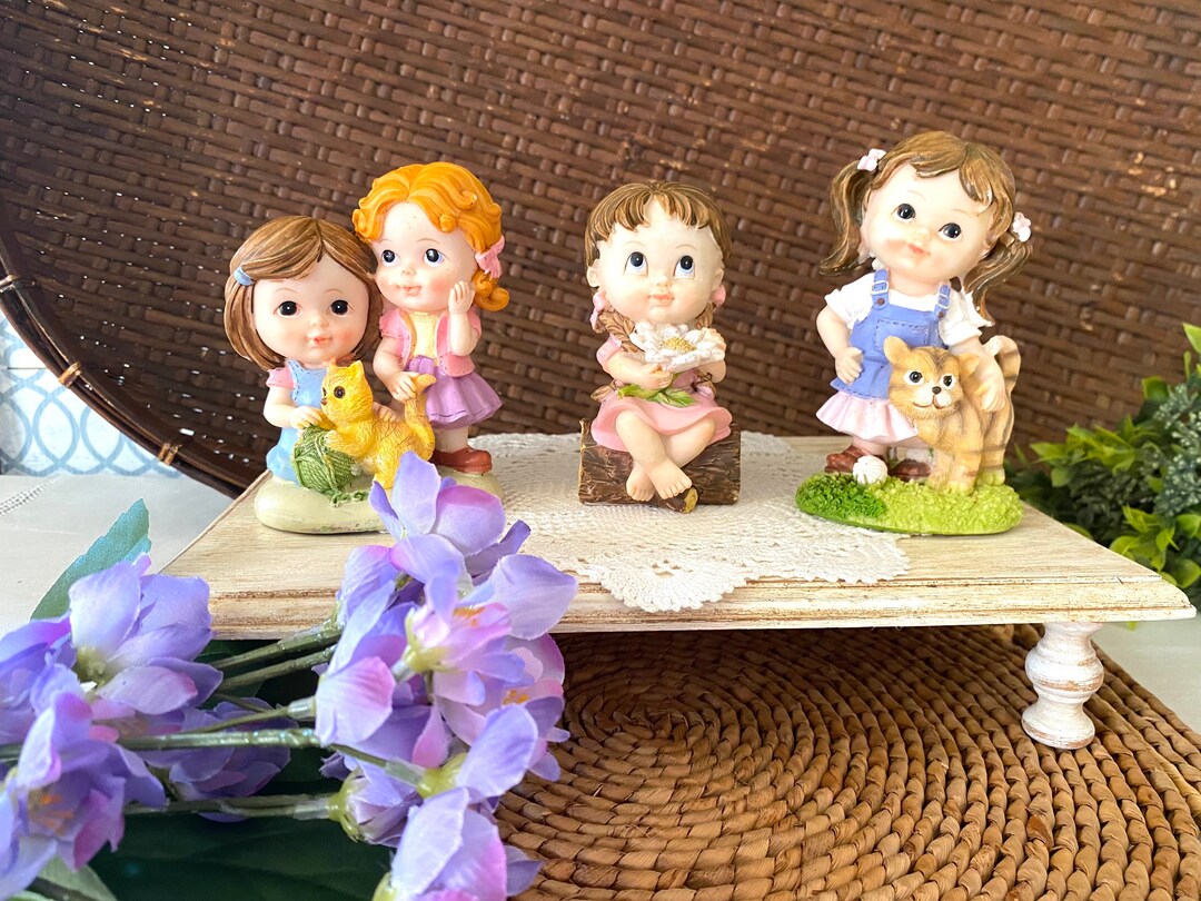Set of 3 Tender Times Figurines Vintage - Etsy