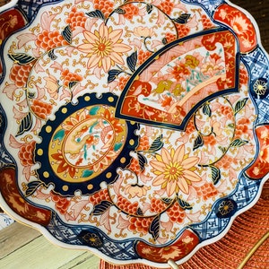 Arita Ware Koi Mari Dye-chi-hsien Decorative Plate - Etsy