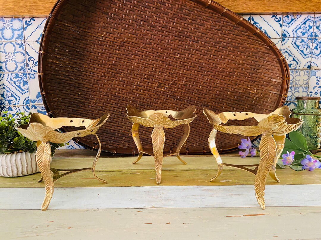 Brass Orb / Sphere Pedestal Display Stand/ Plant Stand - Etsy