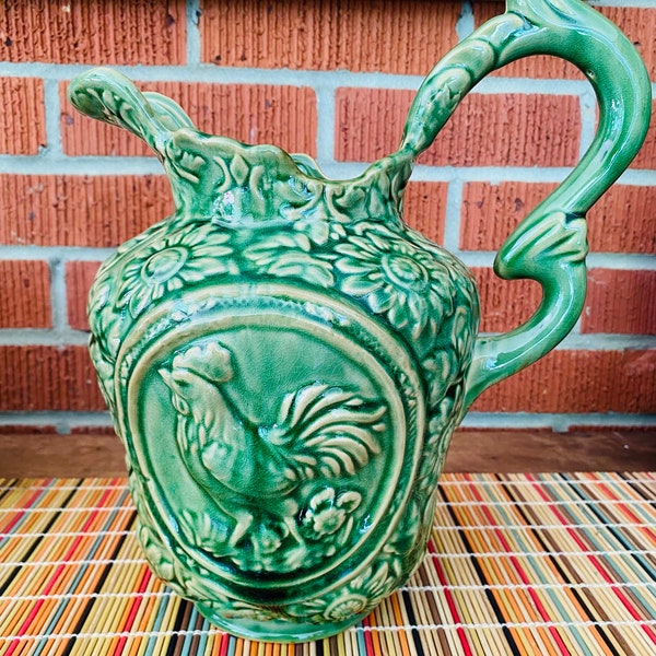 Rooster Pitcher - Etsy