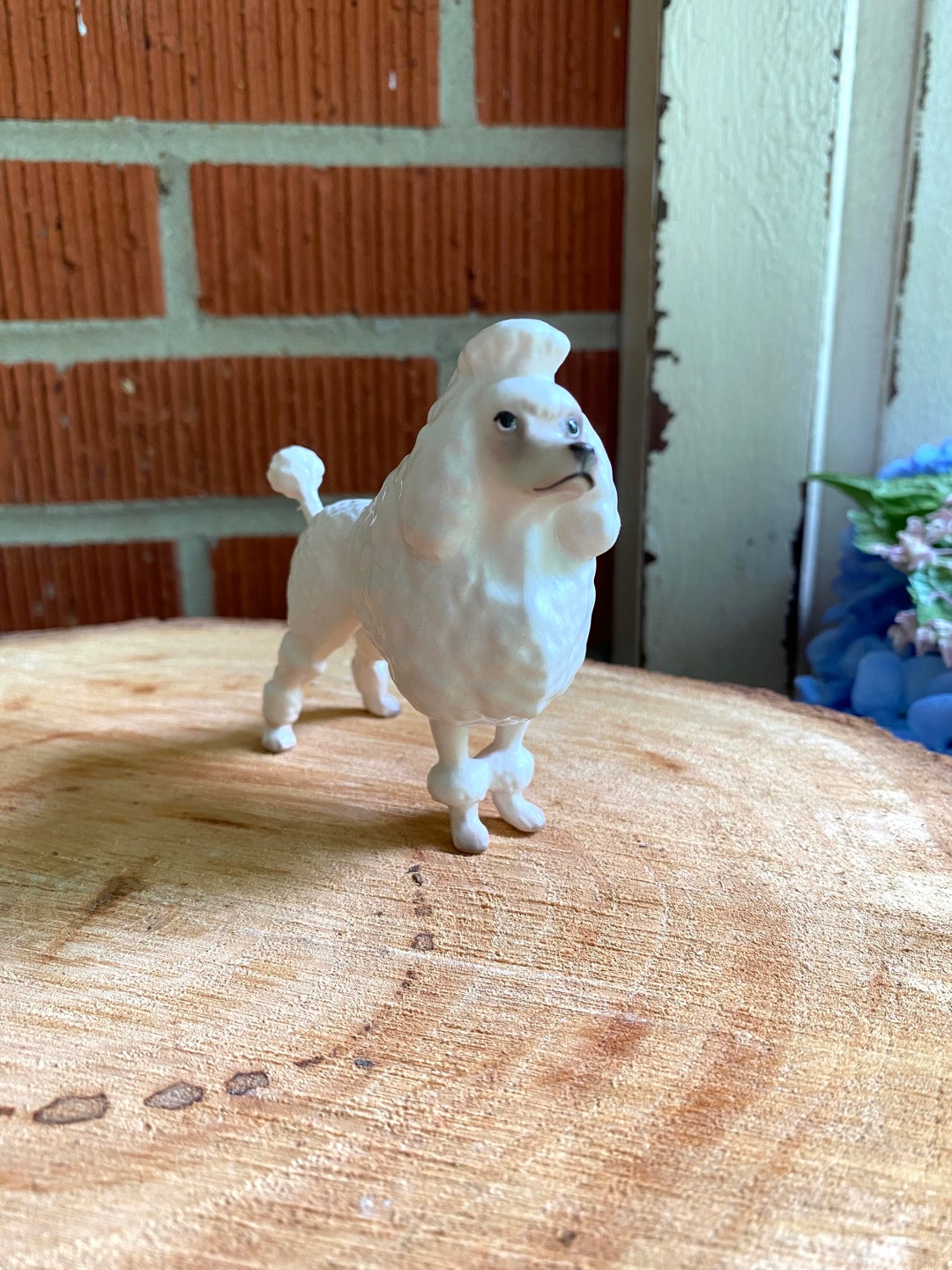 Napco M3623/M Porcelain/ Biscue Poodle Figurine - Etsy