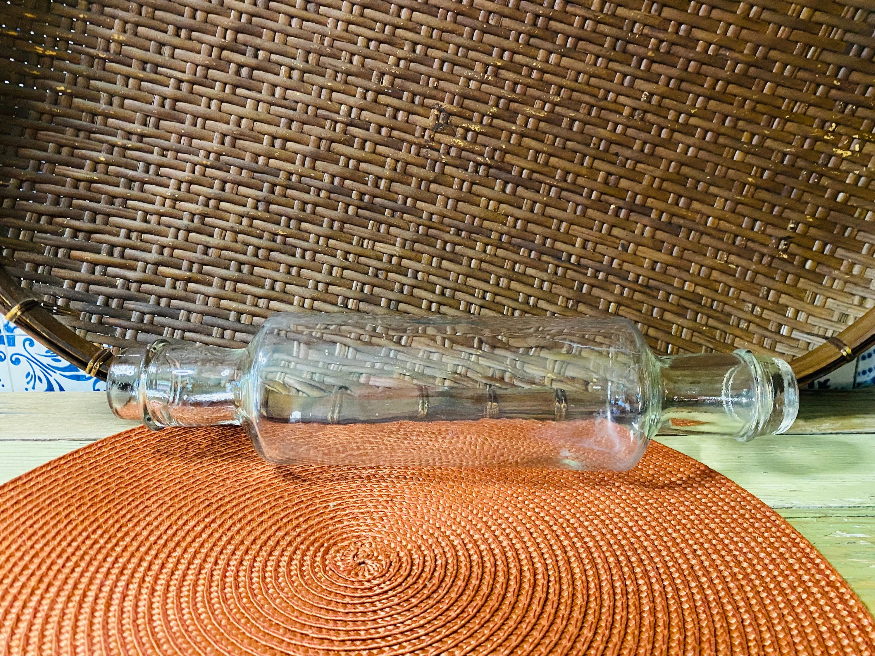 Antique Corked Glass Rolling Pin 30-40s - Etsy
