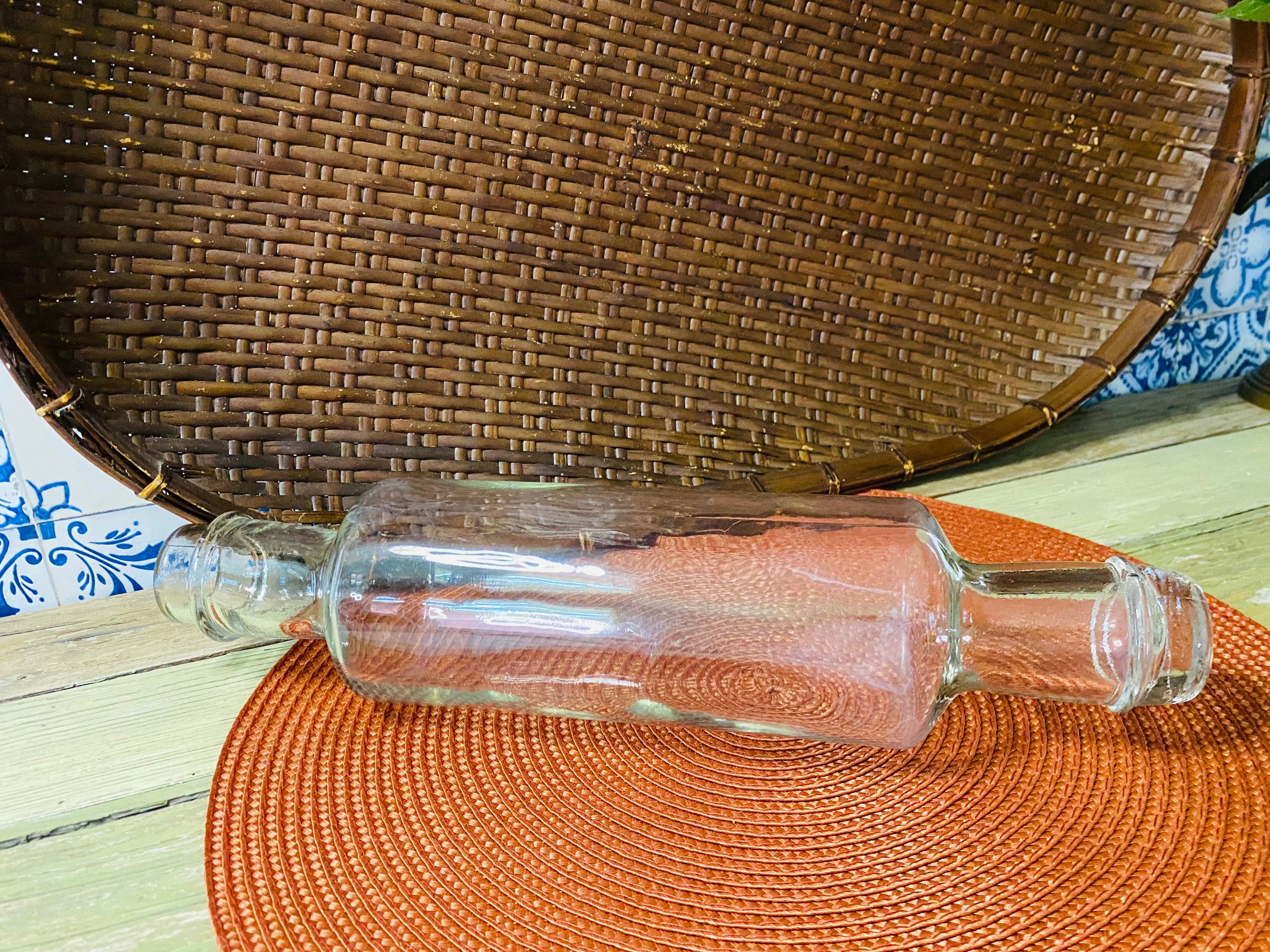 Antique Corked Glass Rolling Pin 30-40s - Etsy