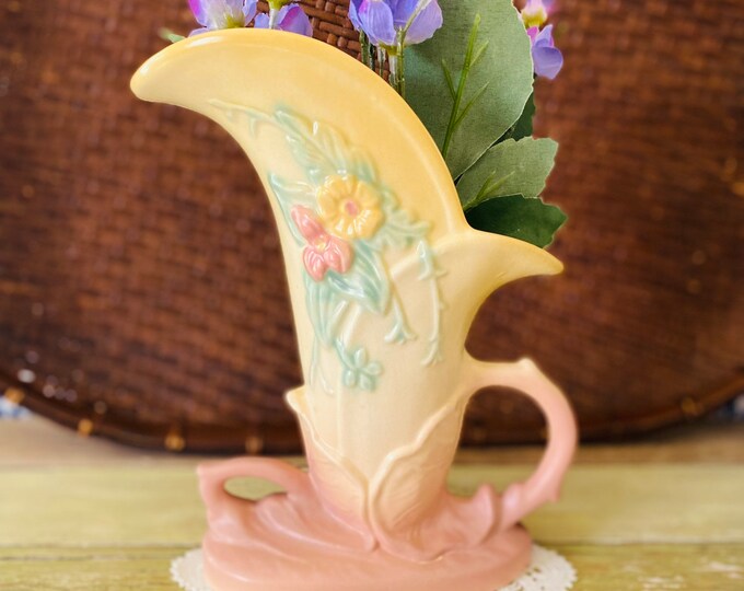 Vintage Hull Art U.S.A. W-10-8 1/2” Vase - Etsy