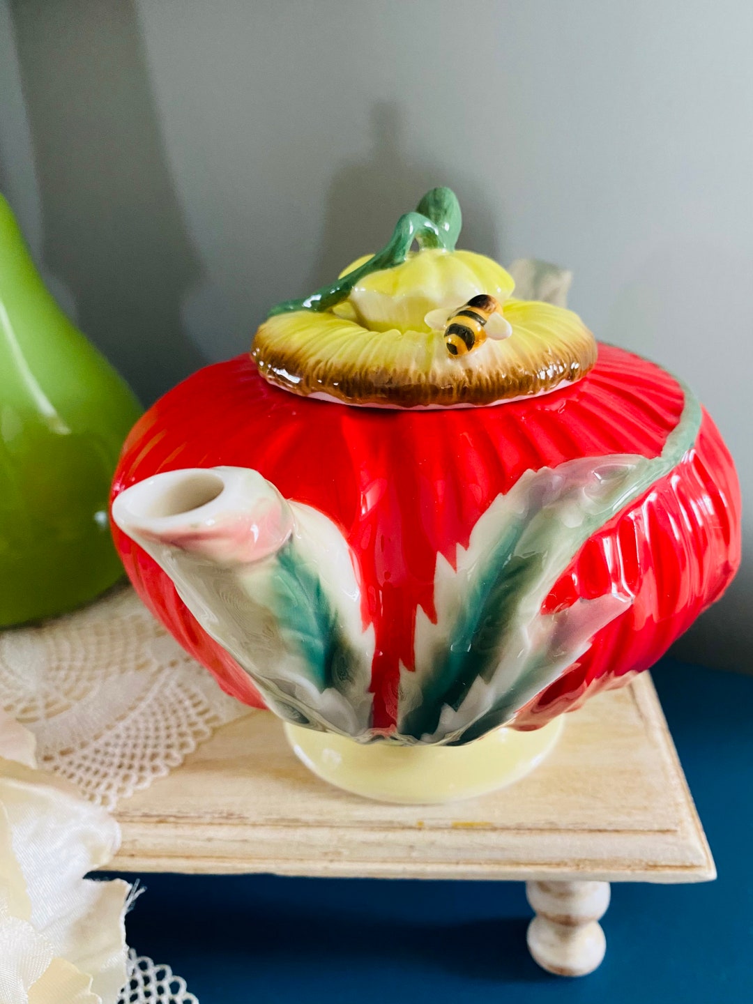 Poppy Teapot by Pier 1 Imports - Etsy