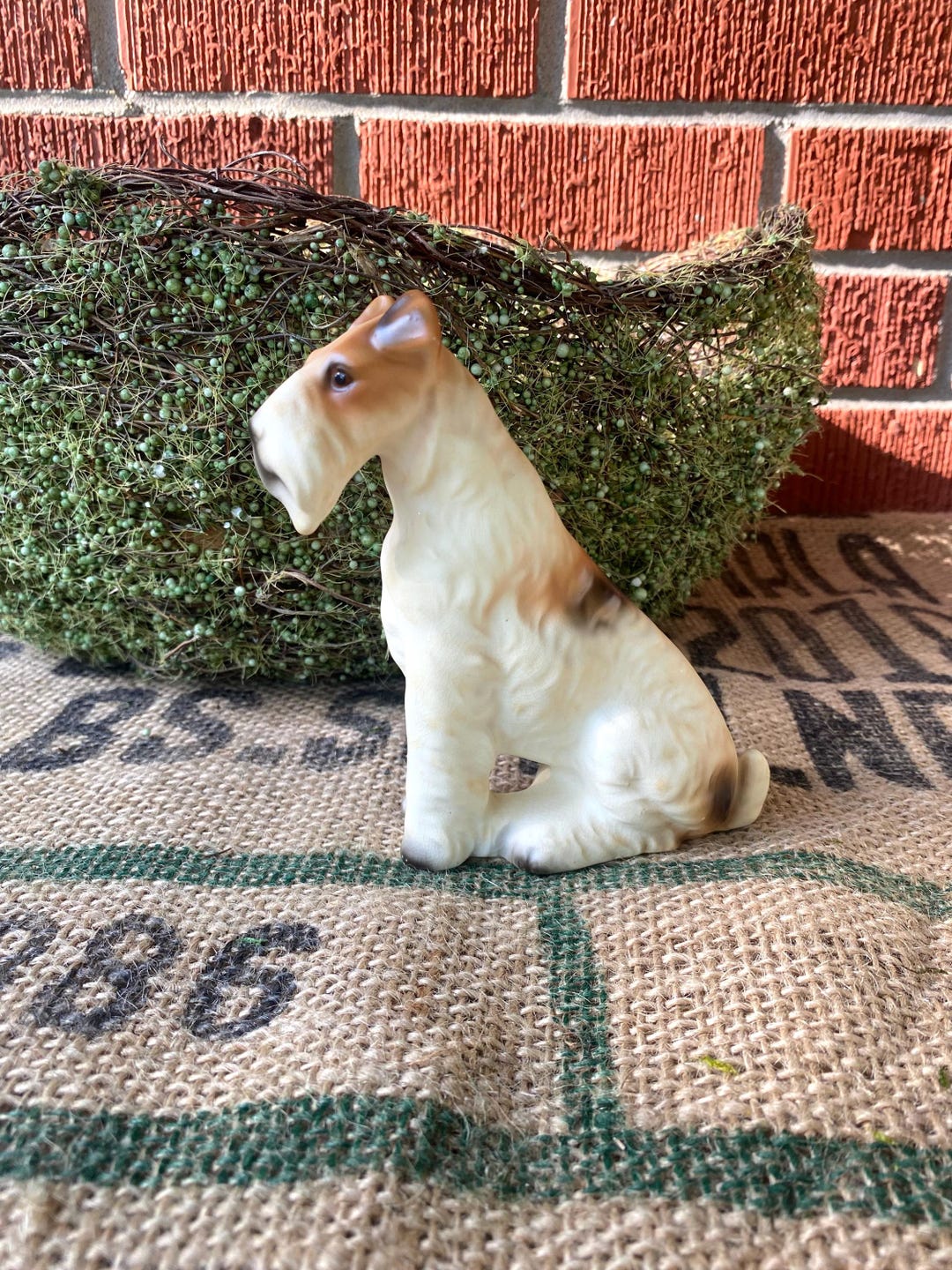 Porcelain Schnauzer Sculpture / Figurine - Etsy