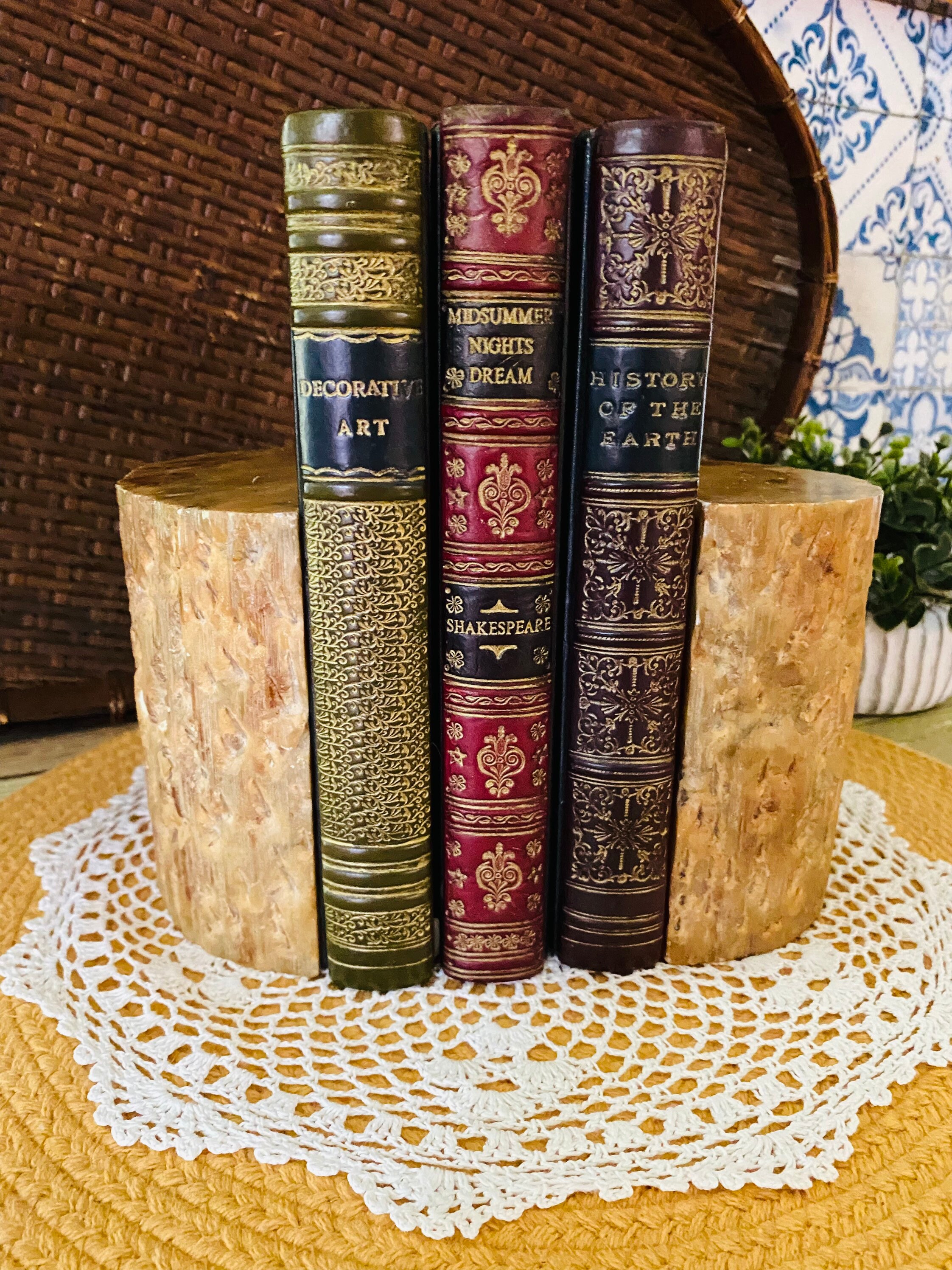 Vintage Alabaster/ Soap Stone Bookends - Etsy