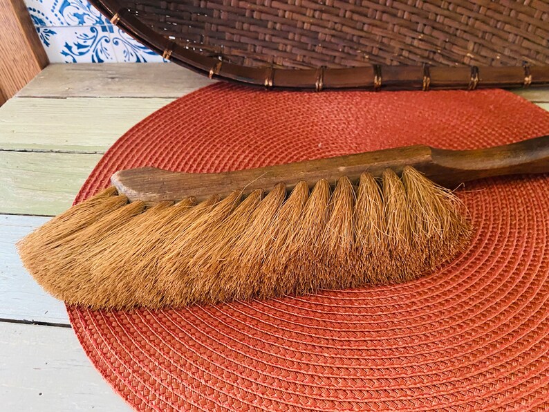 Primitive Wooden Handle Horse Hair Brush/ Shop Sweeper - Etsy