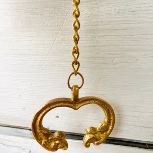 RARE Vintage Early 20th Century Brass Monastery Bell vocem Meam Audit ...