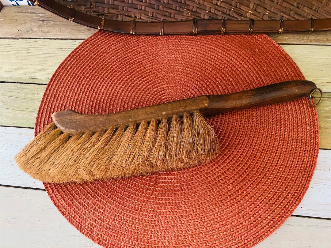 Primitive Wooden Handle Horse Hair Brush/ Shop Sweeper - Etsy