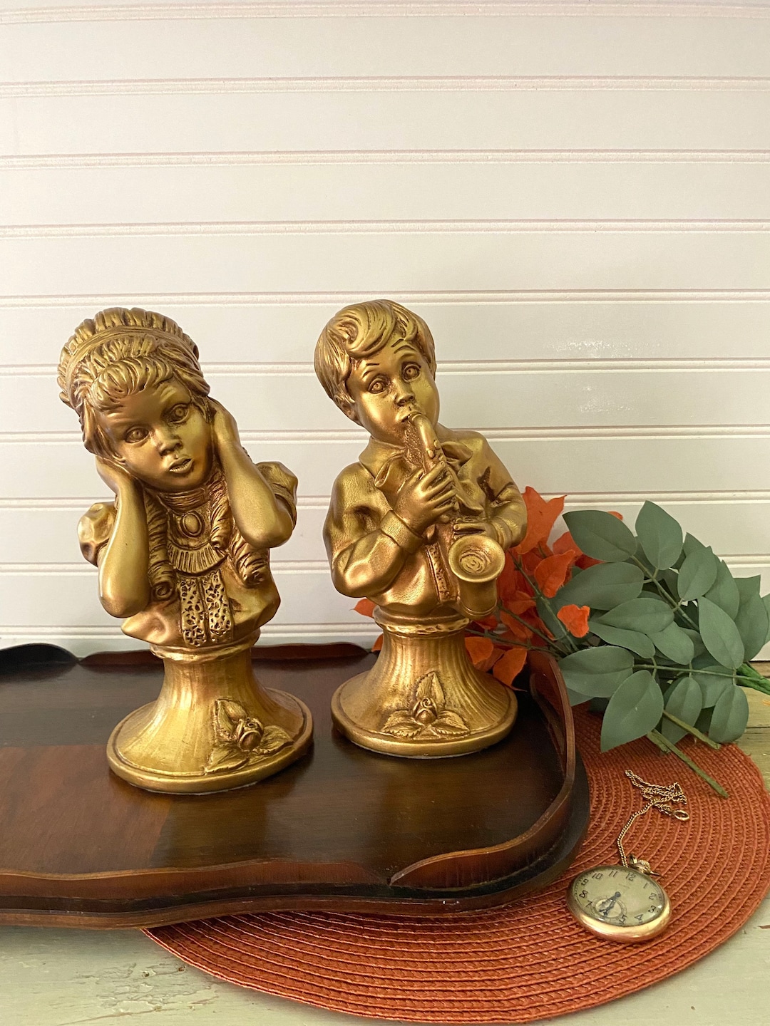 Vintage Universal Statuary Corp by J Kendrick / Musical Bust - Etsy