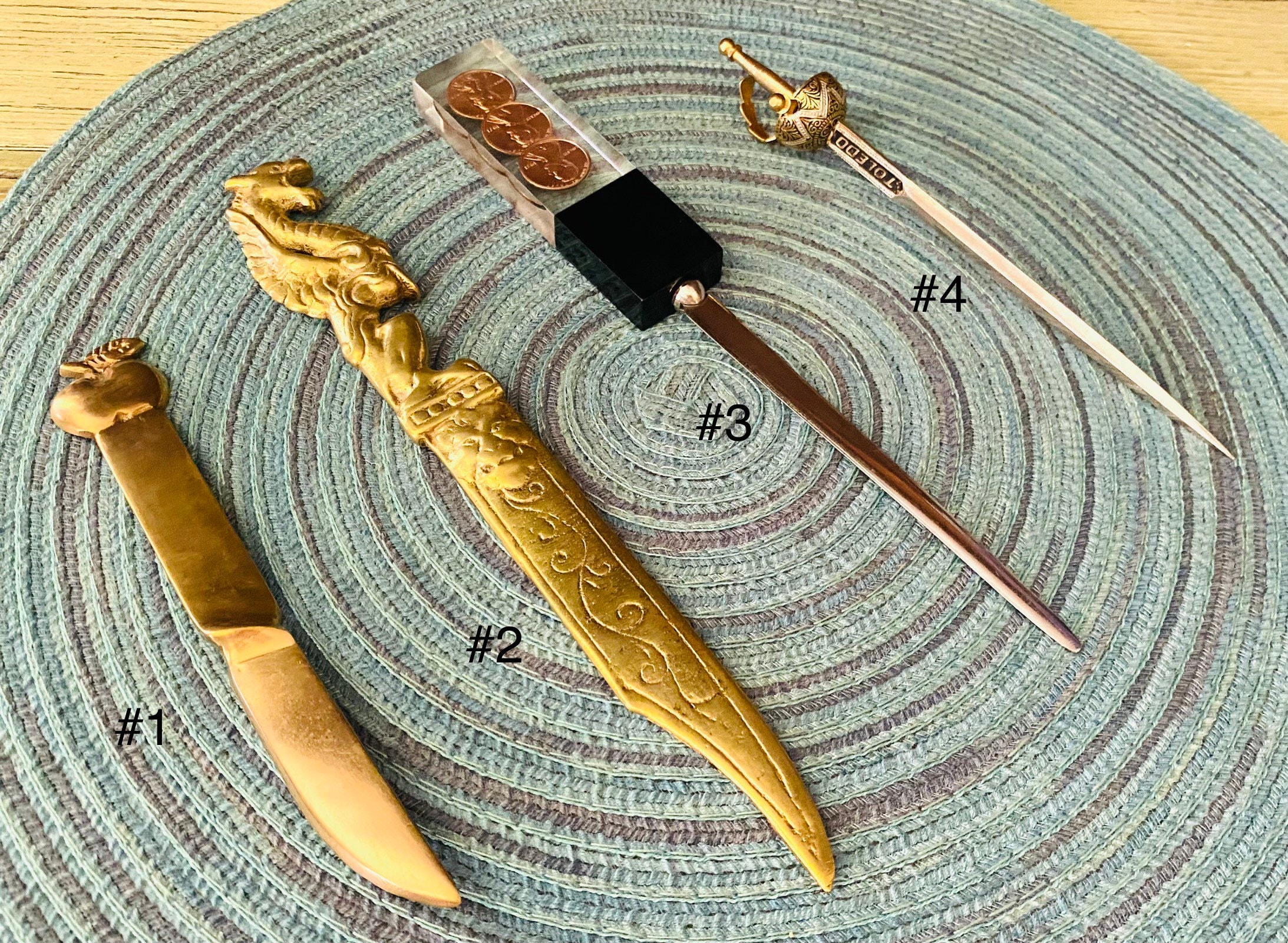 Vintage Letter Openers - Etsy