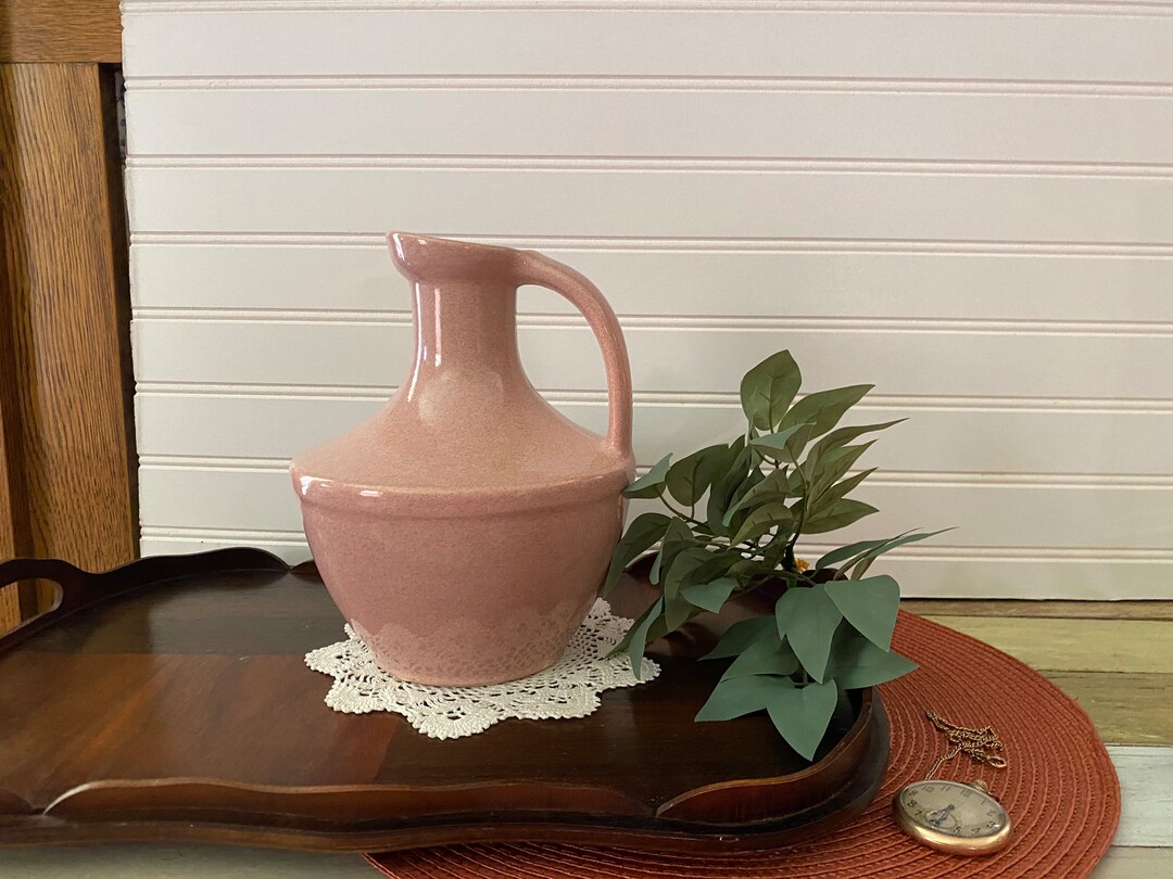 Pfaltzgraff Retro Jug/ Mid Century Pottery Jug Vase / MCM Decor Pottery ...