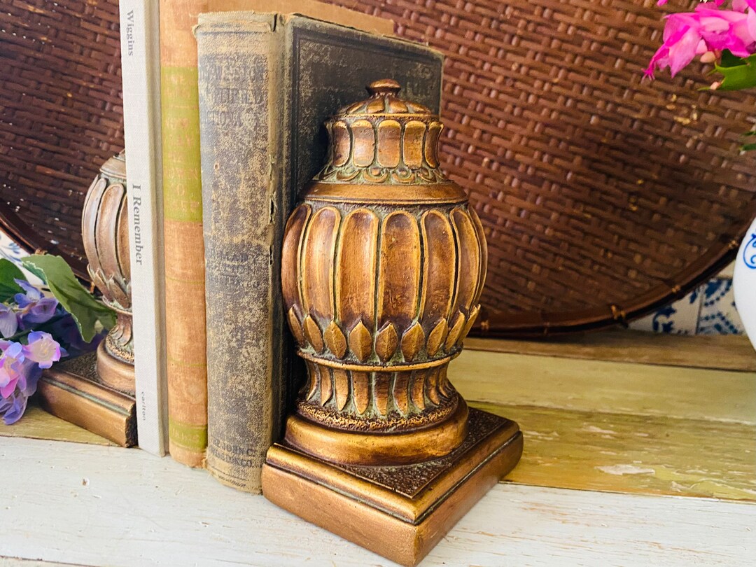 Vintage Finial Bookends by Andrea of Sadek - Etsy