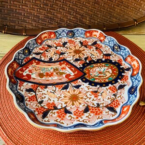 Arita Ware Koi Mari Dye-chi-hsien Decorative Plate - Etsy
