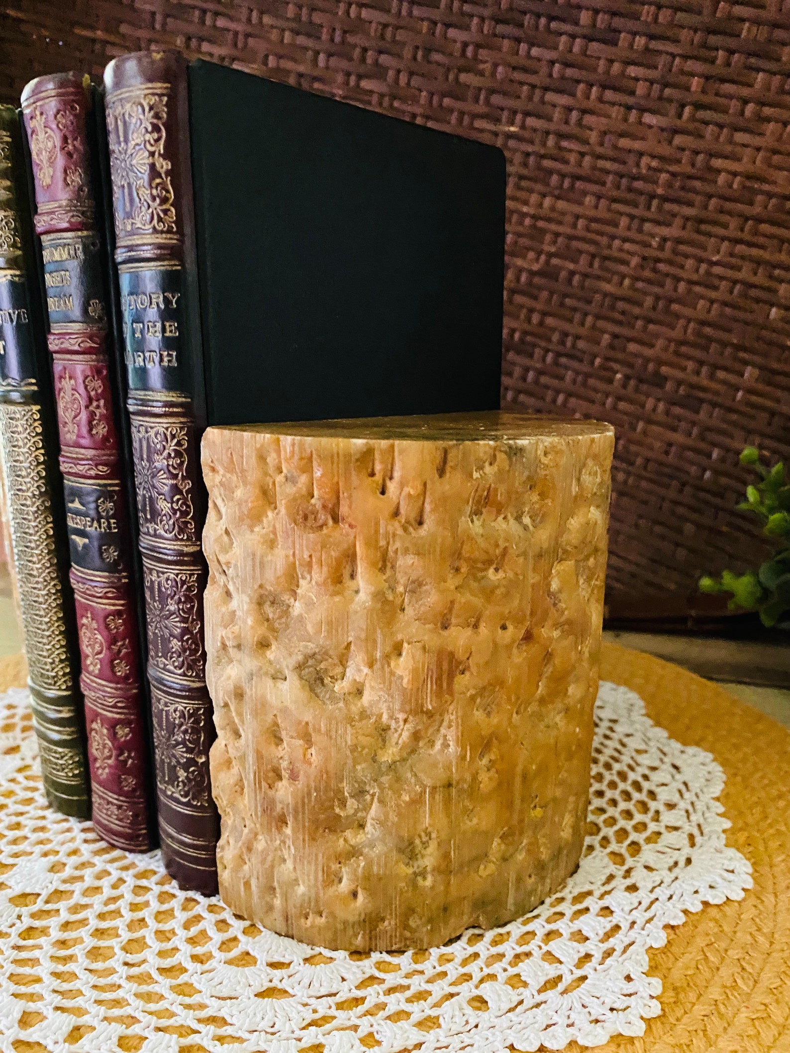 Vintage Alabaster/ Soap Stone Bookends - Etsy