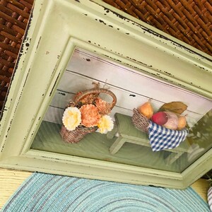 Vintage Framed 3D Shadow Box/ Wall Decor - Etsy