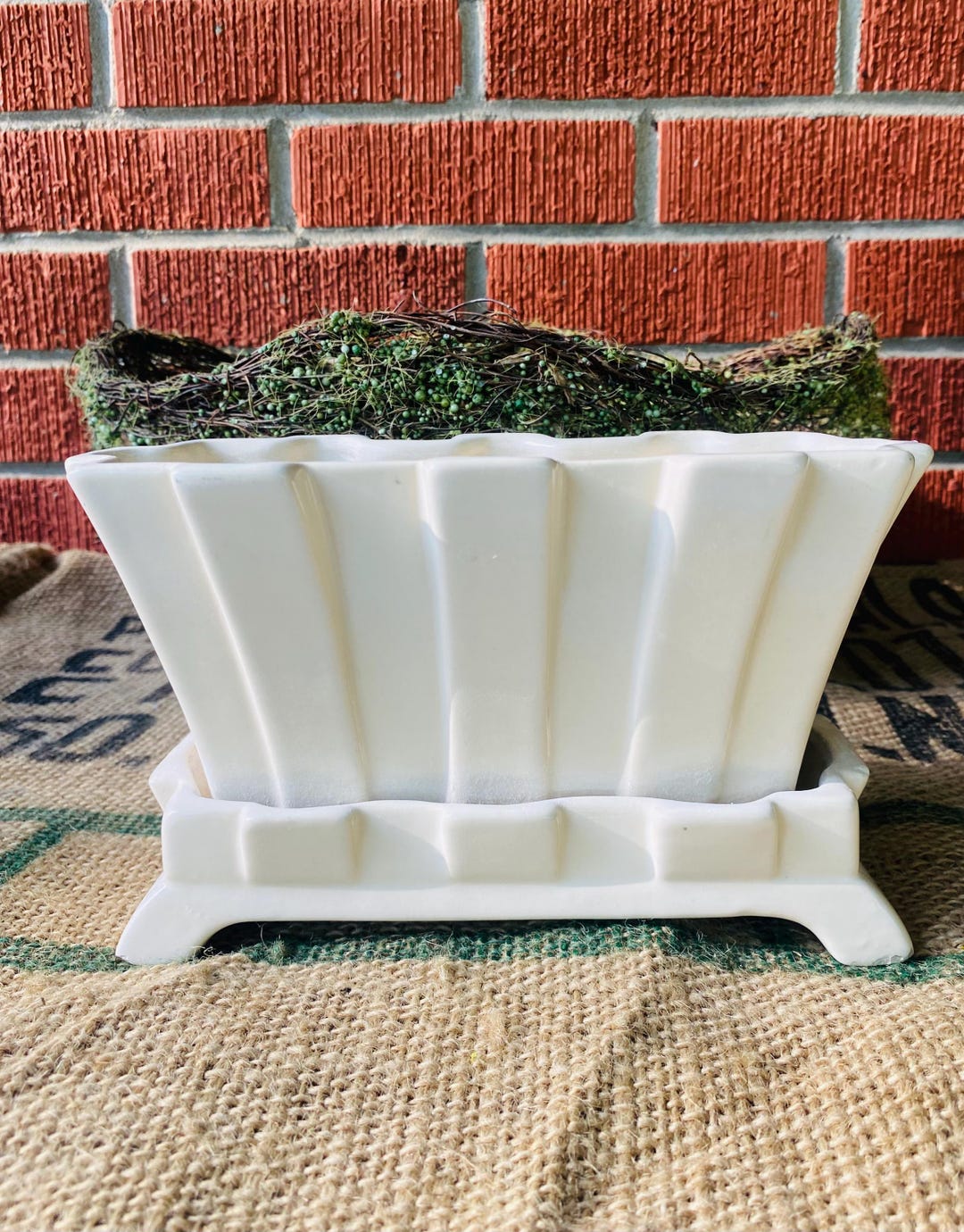 Antique Marble/ Alabaster Indoor Planter - Etsy