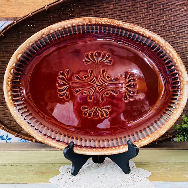 Brown Platter - Etsy