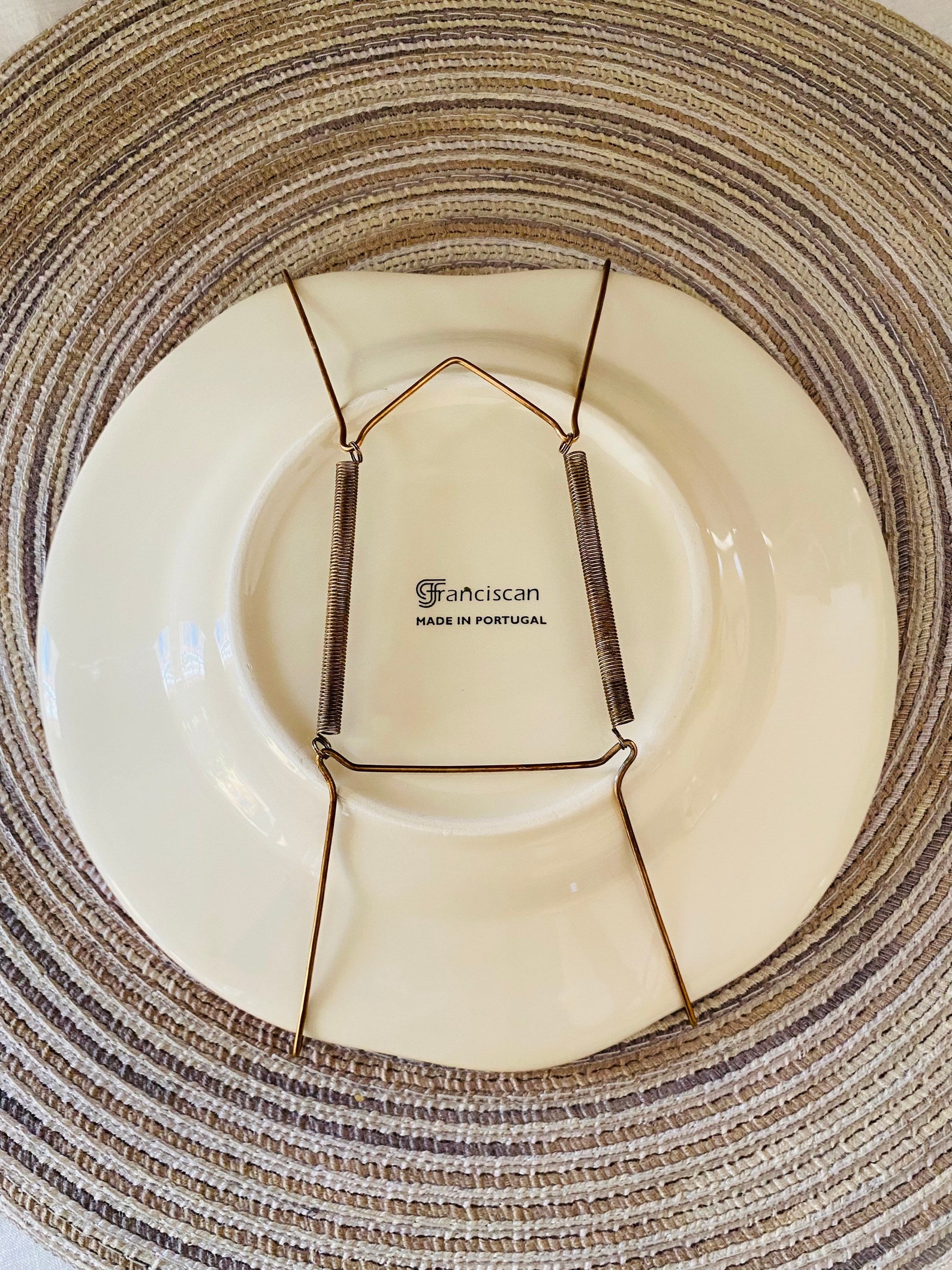 Franciscan Apple Shaped Plate Made in Portugal RARE - Etsy