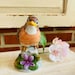 Porcelain Robin/ Bird Figurine Made by Andrea by Sadek - Etsy