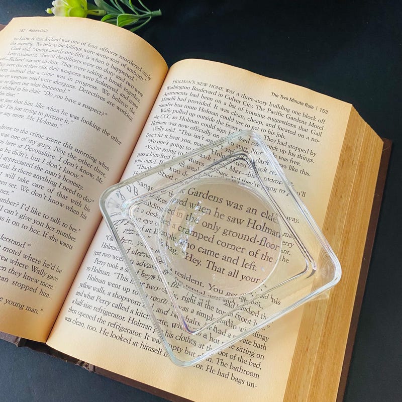 Vintage Dome Magnifier - Etsy