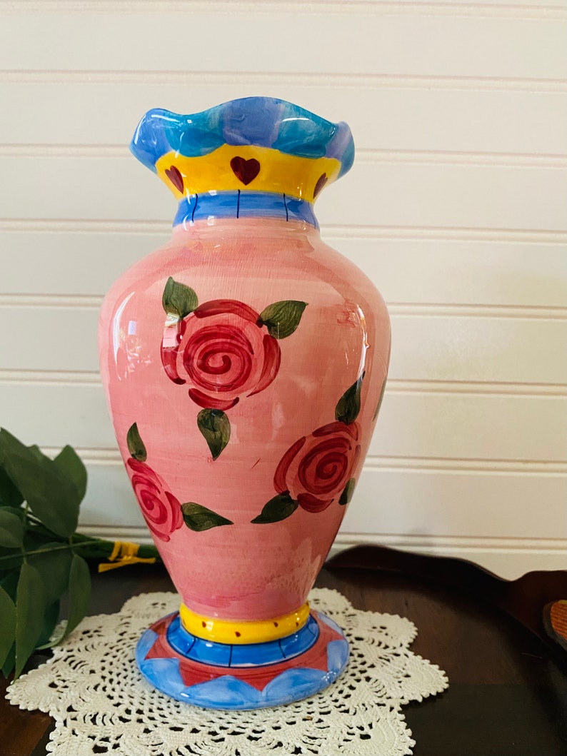 Vintage Bella Casa by Ganz Vase - Etsy