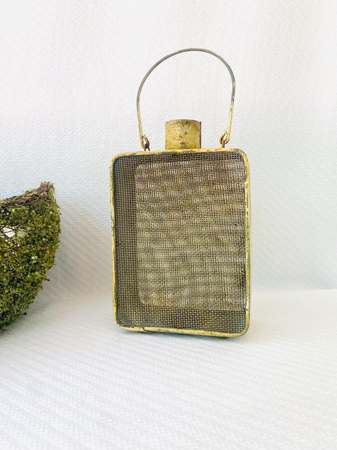 Antique Metal Cricket Cage W/ Handle - Etsy