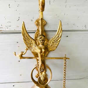 RARE Vintage Early 20th Century Brass Monastery Bell vocem Meam Audit ...