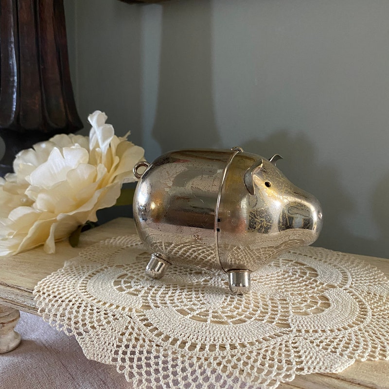 Vintage Piggy Bank - Etsy