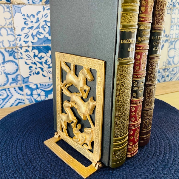 Brass Bookends - Etsy