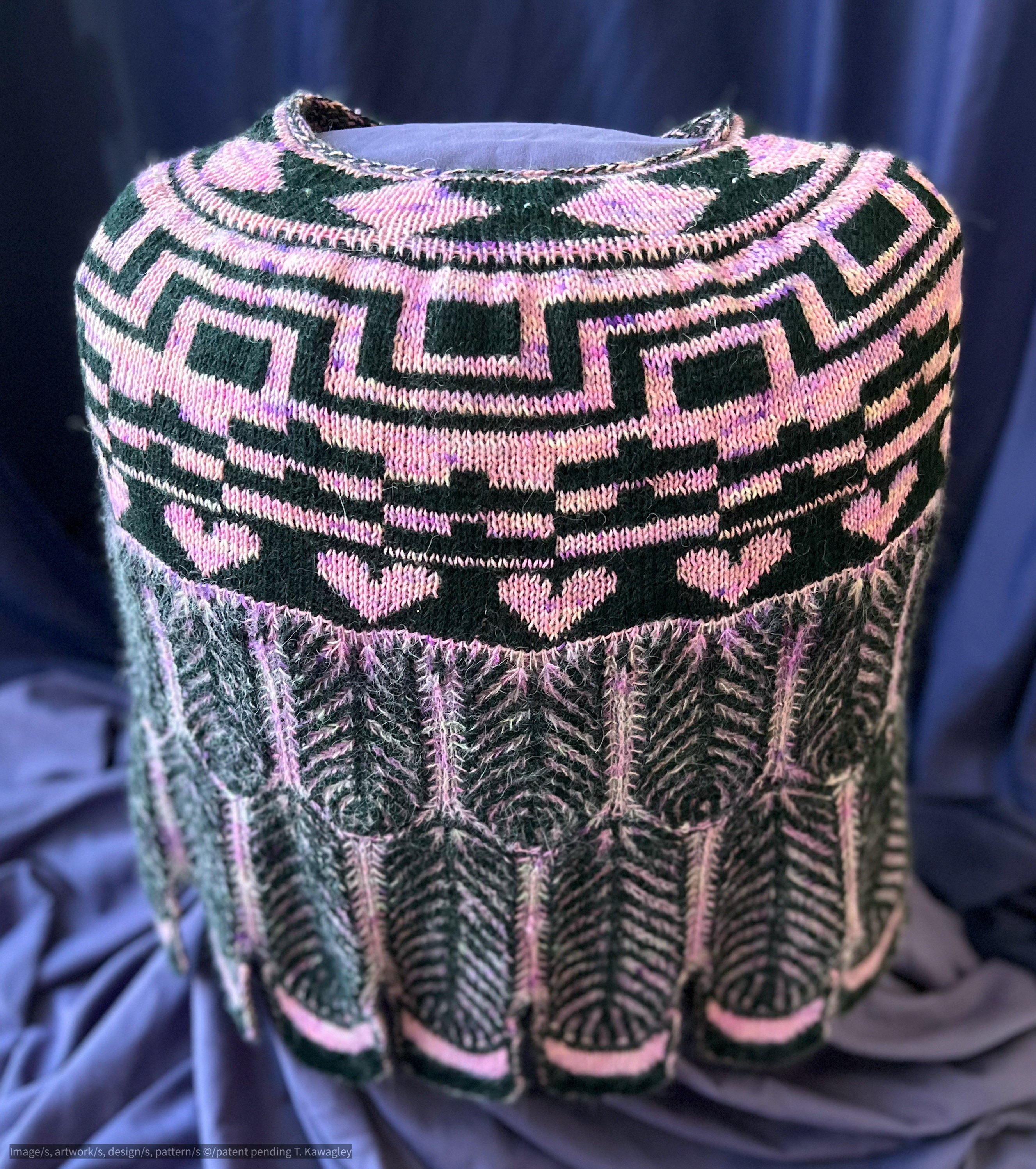 Wrapped in Loving Wings Shawl, Alaska Tribal Art, Native Designs, Hand ...