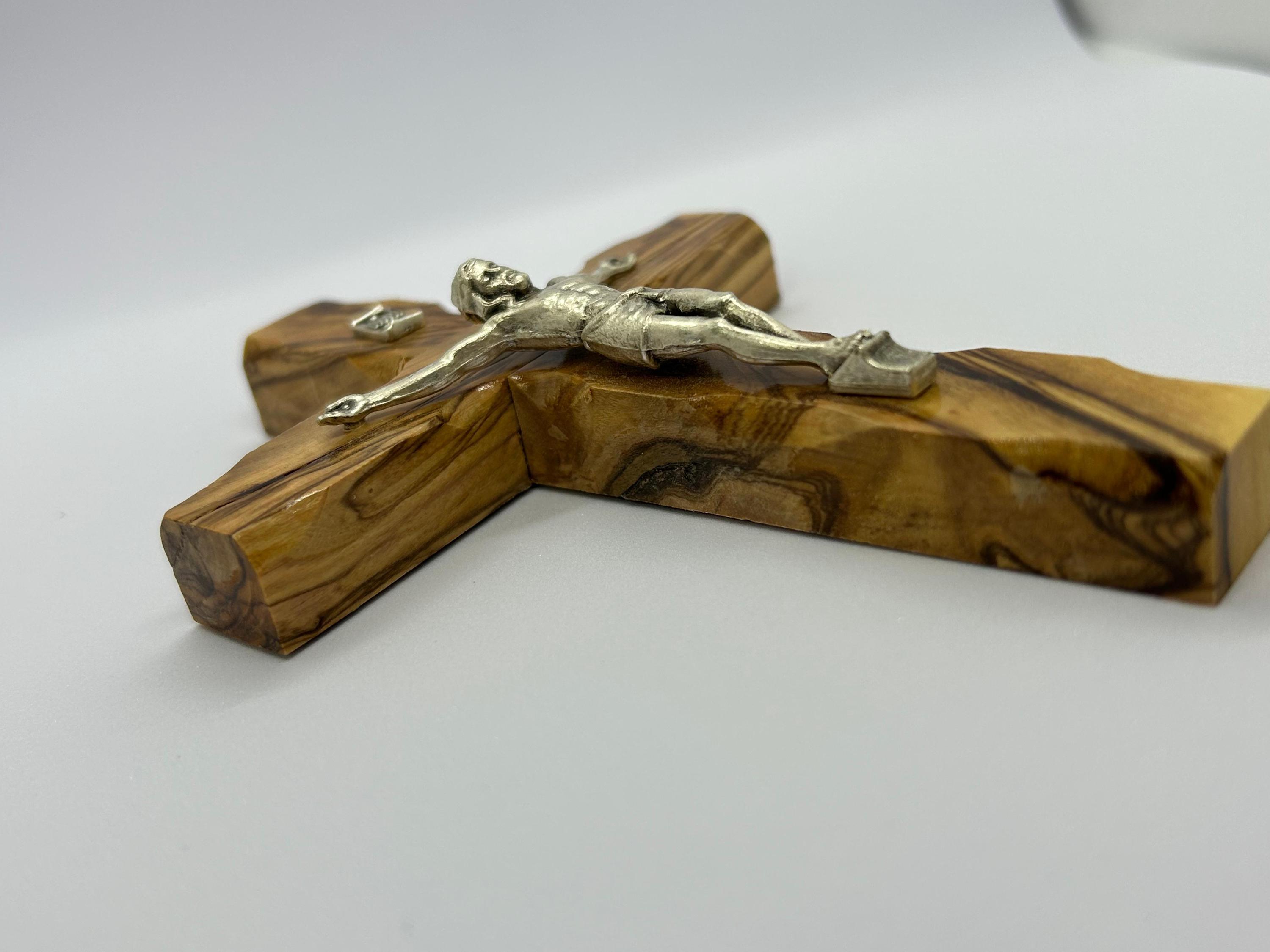Cross - Olive Wood Jesus Cross Crucifix From Holyland - Blessing Gift ...