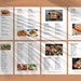 Multilingual Menu Canva Food and Drink Menu Templates simple design ...