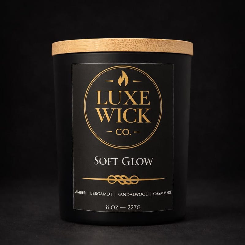 Luxe Candle - Etsy