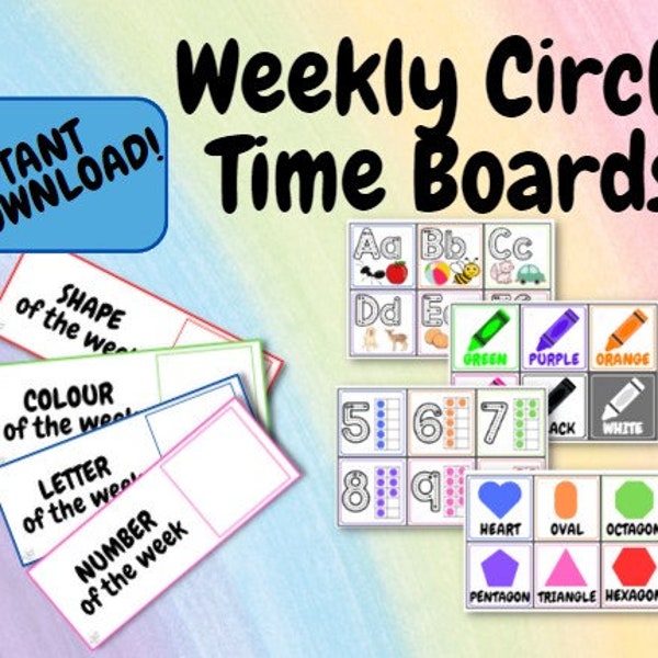 Circle Time - Etsy Canada