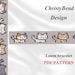 Cute Cats Pattern Loom Bracelet Pattern Bead Loom Pattern Loom Pattern ...