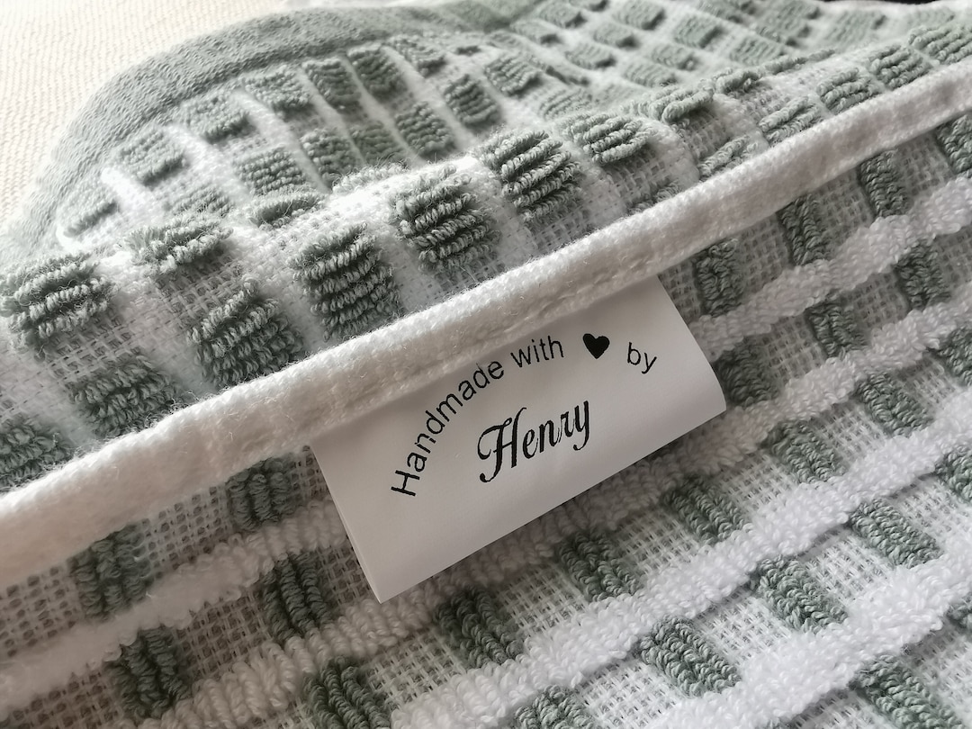 Personalized Sewing Labels, Custom Labels for Handmade Clothing ...
