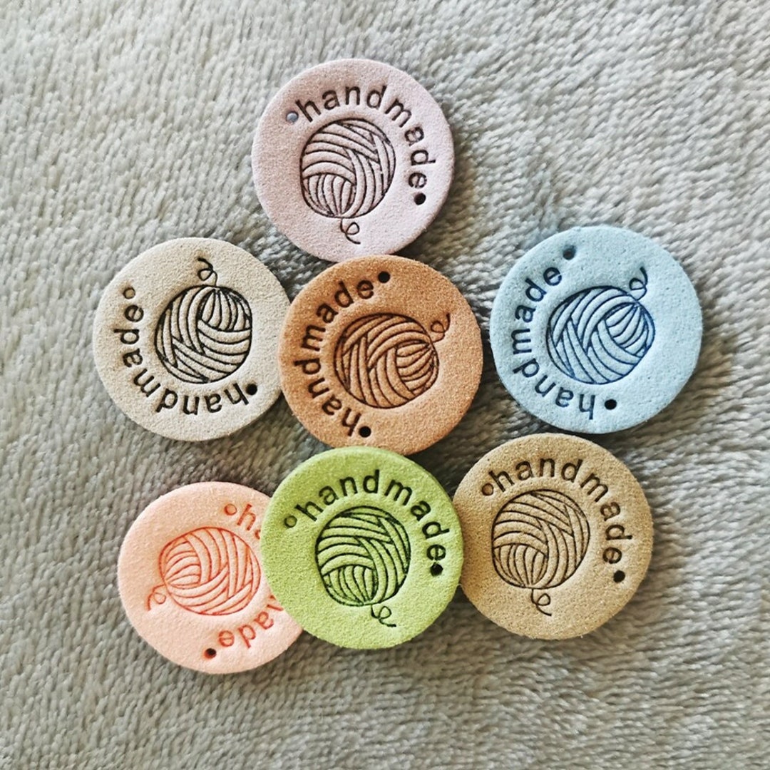 Handmade Label, Handmade Clothing Labels, Microfiber Tag for Handmand ...