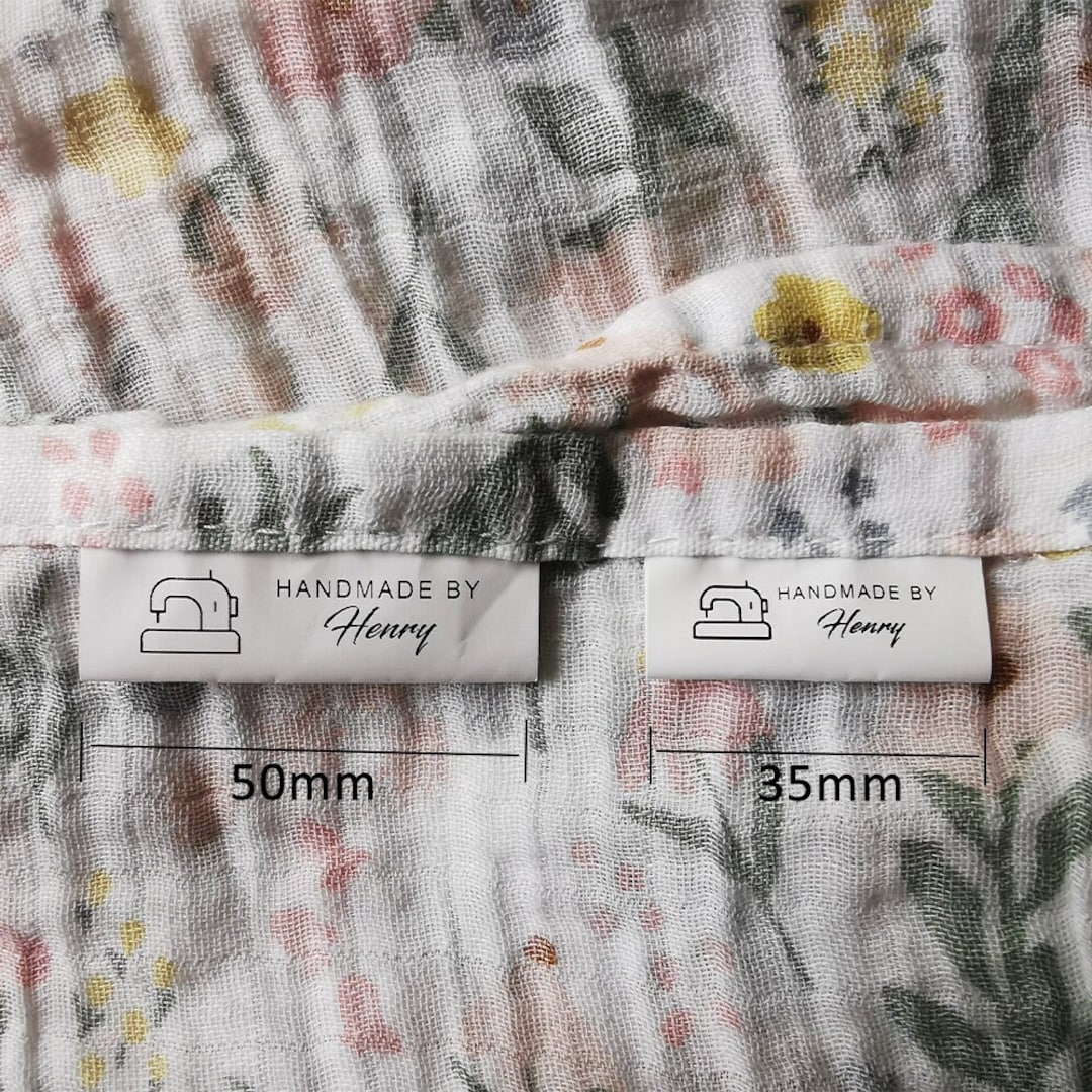 Personalized Sewing Labels, Custom Nylon Labels for Clothing ...