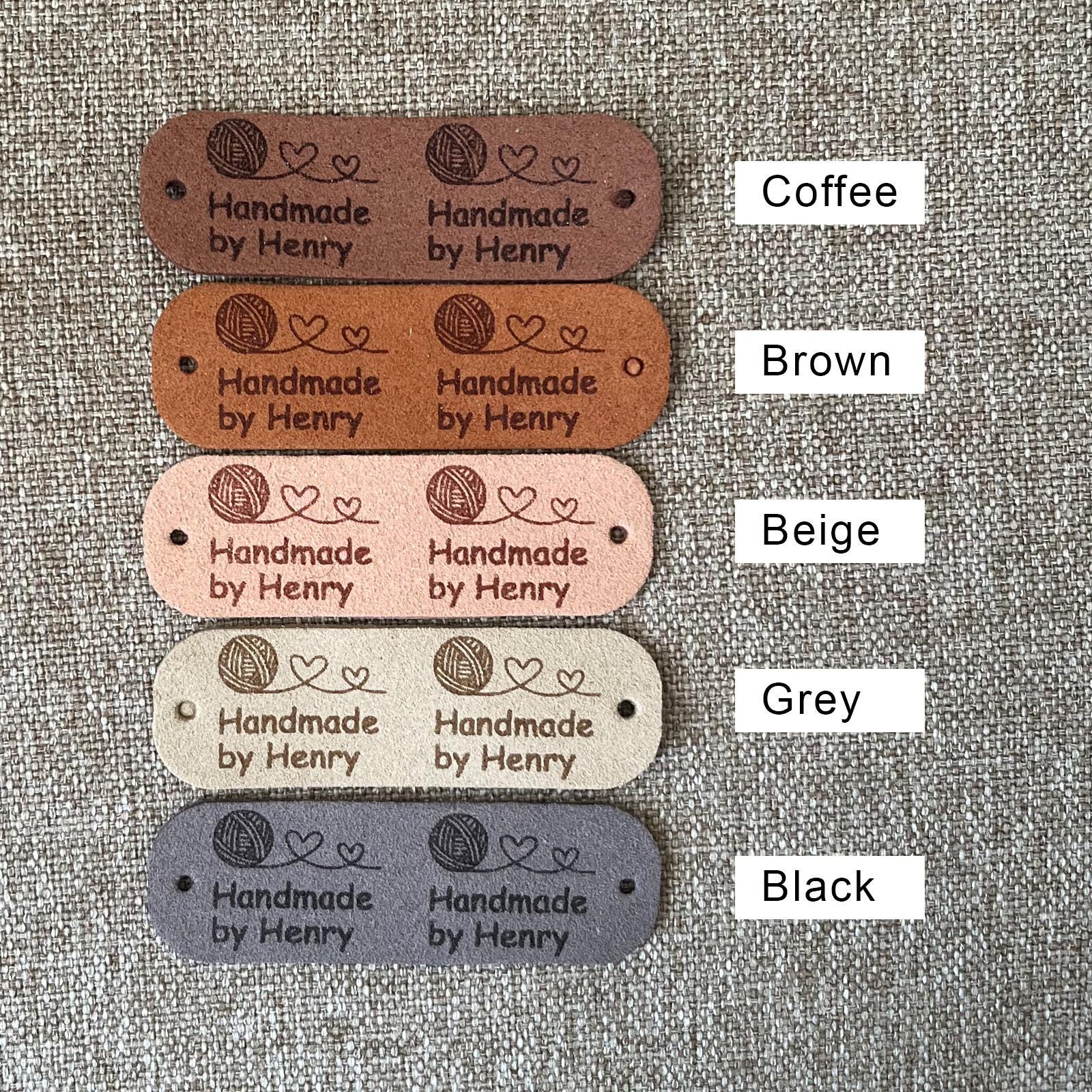 Custom Labels for Crochet, Tag for Handmade Item, Custom Clothing Label ...