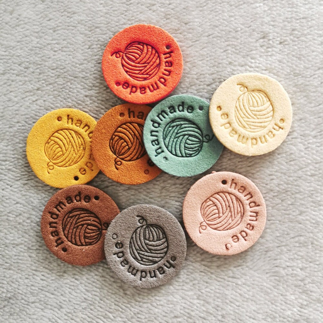 Handmade Labels, Handmade Clothing Labels, Microfiber Tag for Handmand ...